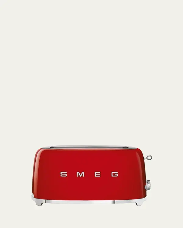 SMEG Retro 4-slice Toaster - Red