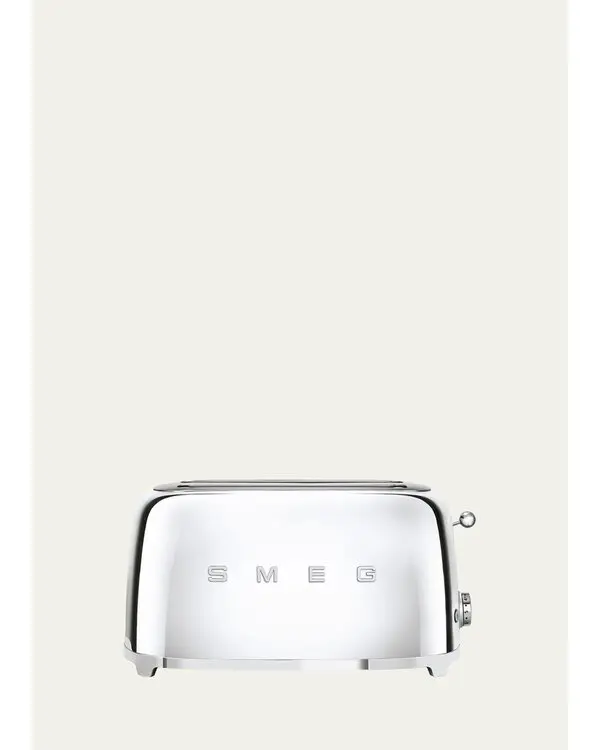 SMEG Retro 4-slice Toaster - Silver
