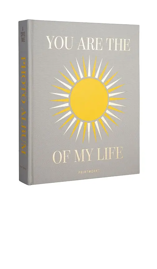 PRINTWORKS You Are The Sunshine Photo Album In Grey - Grey Yellow