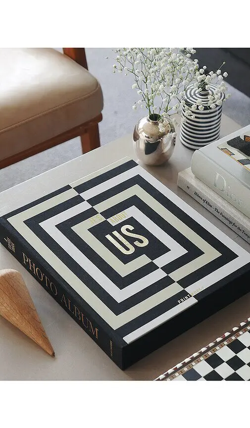 PRINTWORKS It's About Us Photo Album In Black,white - Black Multi