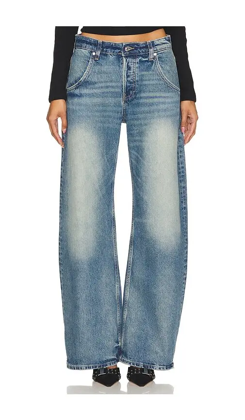 EB DENIM Enzo Midrise Barrel Jeans