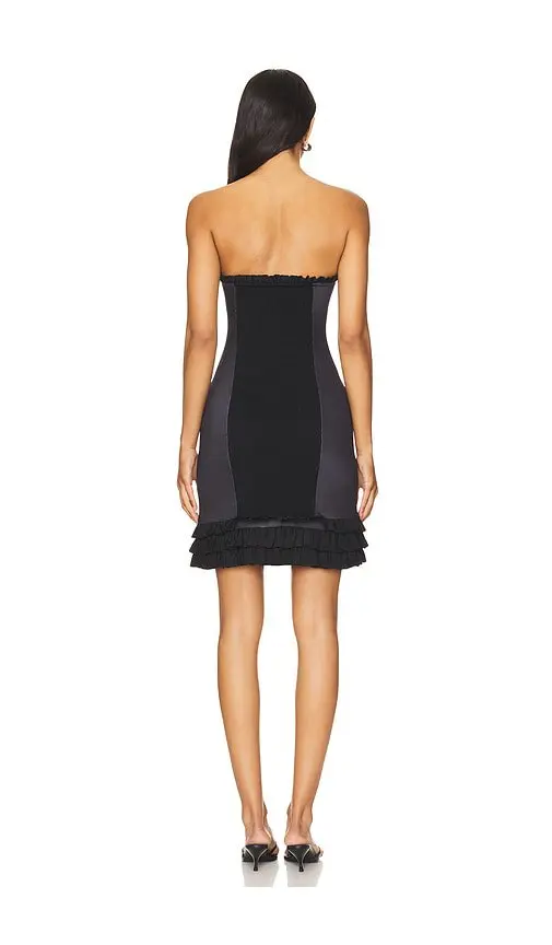 bcbg black ruffle dress BCBGMAXAZRIA Solace Sleeve Separates - RTW Finished with a hidden How to Sew An US SIZE:16