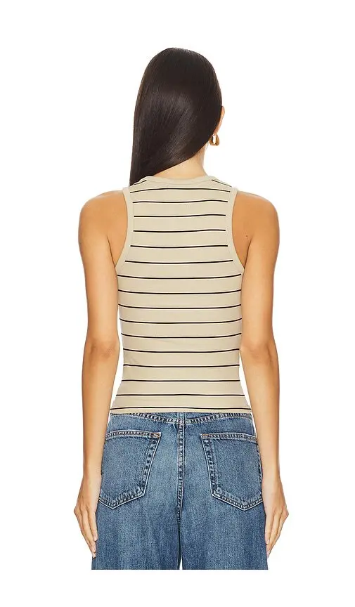 WeWoreWhat Ribbed Jersey Tank
