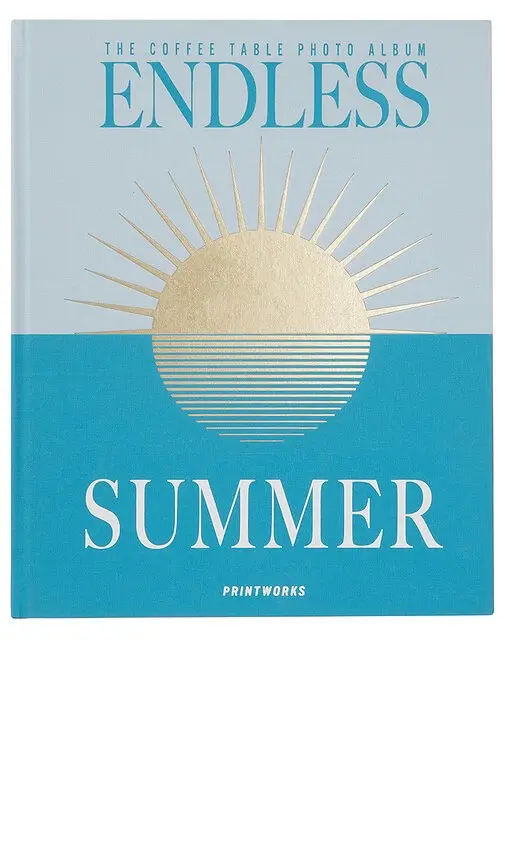 PRINTWORKS Endless Summer Photo Album In Blue - Turquoise