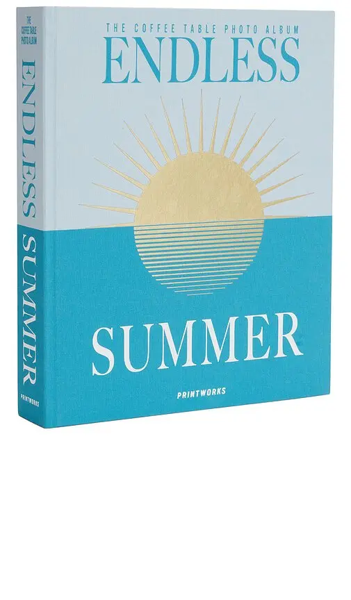 PRINTWORKS Endless Summer Photo Album In Blue - Turquoise