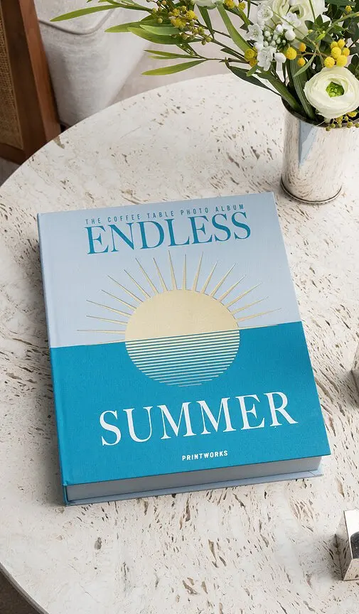 PRINTWORKS Endless Summer Photo Album In Blue - Turquoise