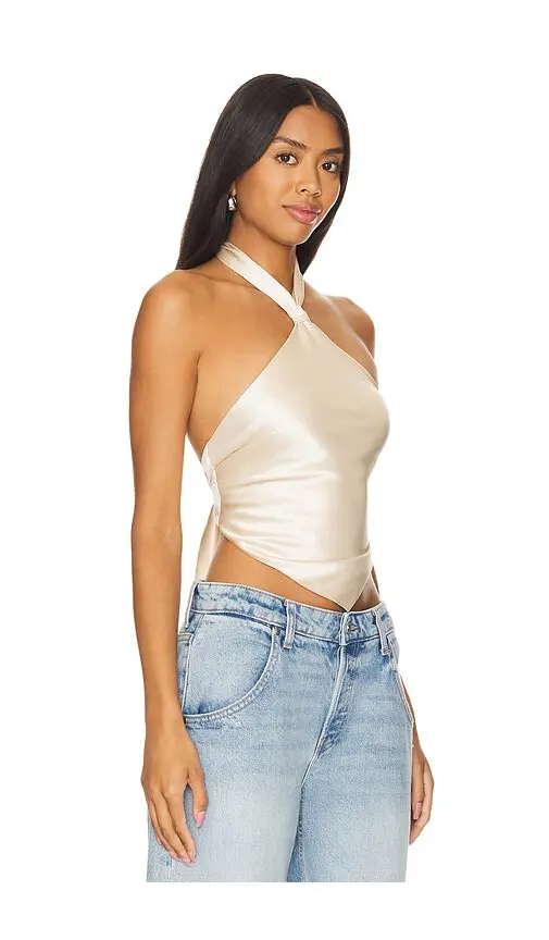 Retrofete Jamie Top - Light Champagne