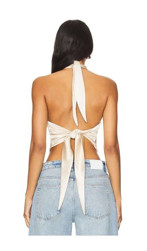 Retrofete Jamie Top - Light Champagne