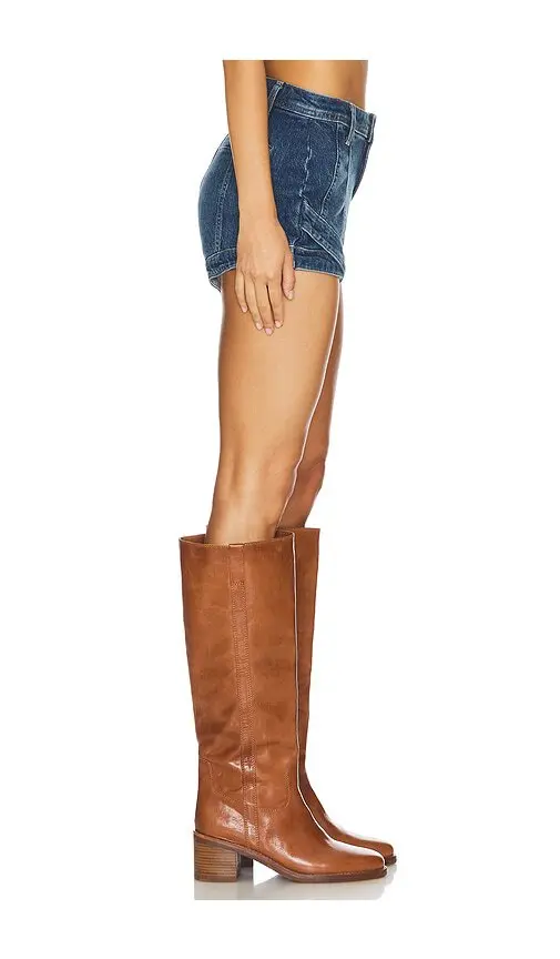 Free People X We The Free Crvy Mona High Rise Denim Shorts