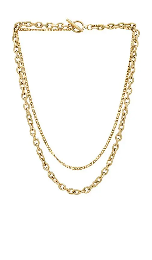 PETIT MOMENTS Oiro Layered Necklace - Gold
