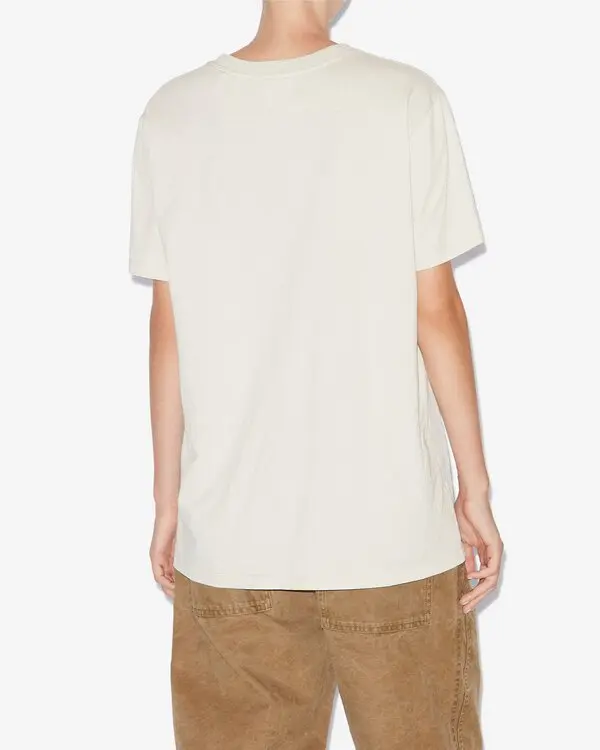 MARANT ETOILE Zoeline T-shirt - Ecru