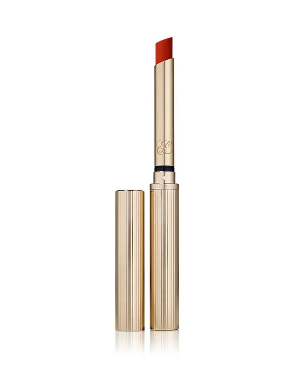 Estée Lauder Pure Color Explicit Silk Matte Lipstick - Temperature Rising (an Orange-toned Red
