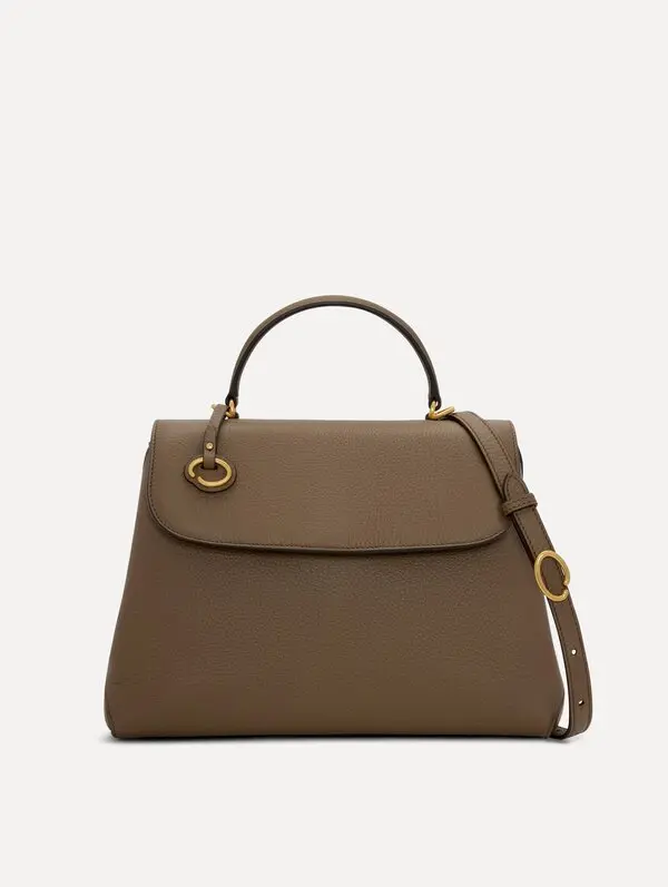 Oscar De La Renta The Poppy Bag - Grey