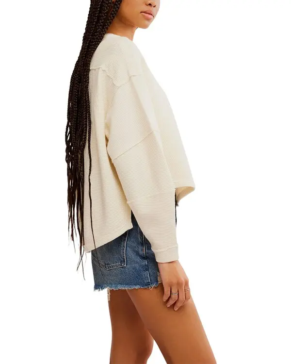Free People Total Eclipse Tee - Ivory