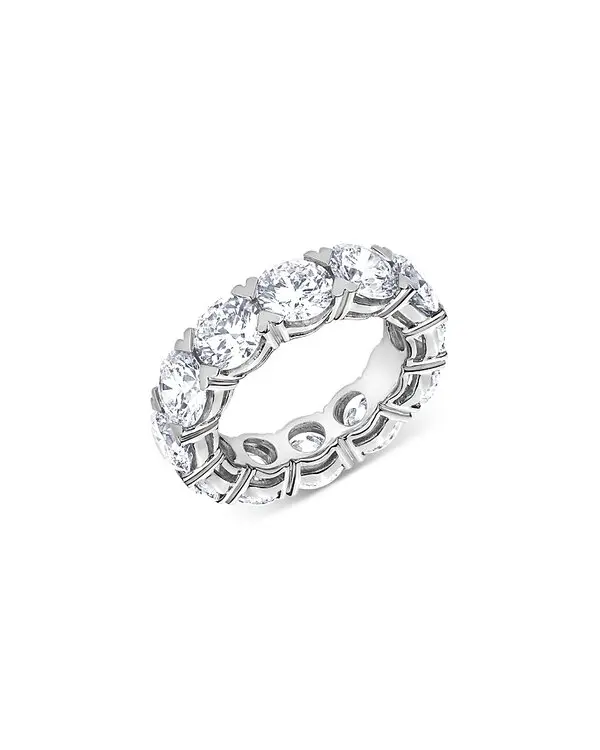 Bloomingdale'S 18k Gold 10.05 Tcw Lab Grown Diamond Eternity Band - White