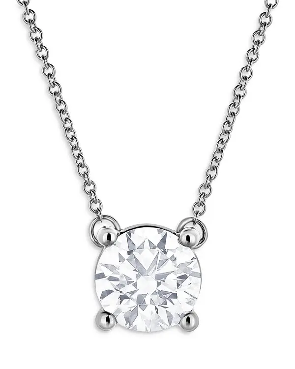 Bloomingdale'S Certified Lab Grown Diamond Pendant Necklace In 18k Gold, 2.25 Tcw - White
