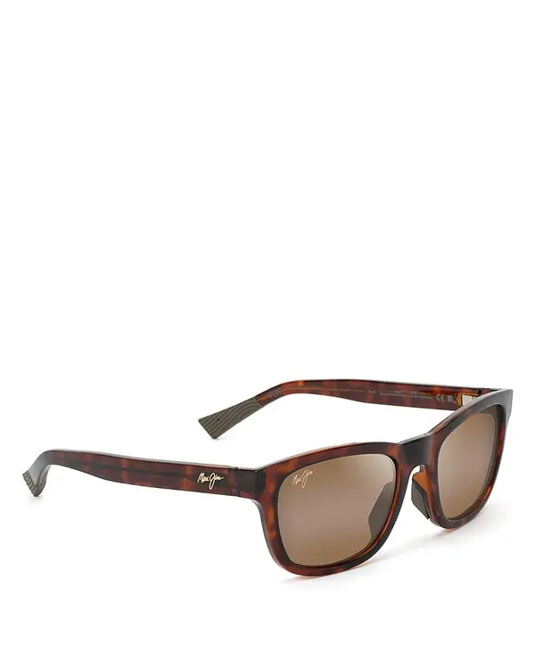 Maui Jim Kapii Classic Square Sunglasses - Brown/brown Gradient