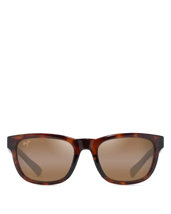 Maui Jim Kapii Classic Square Sunglasses - Brown/brown Gradient