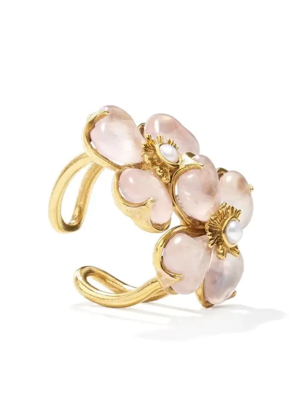 GOOSSENS Toi & Moi Clover Ring - Gold