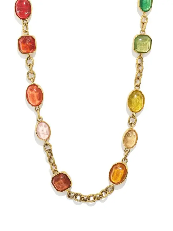 GOOSSENS Cabochon Long Necklace