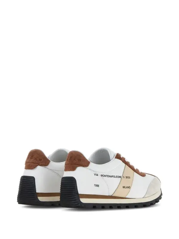 Hogan H671 Panelled Leather Sneakers