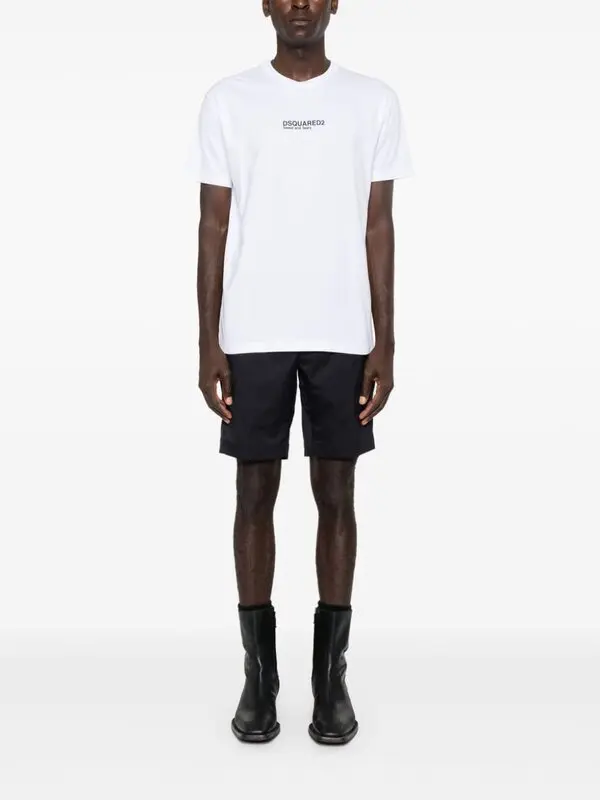 Dsquared2 Logo-print Cotton T-shirt - White