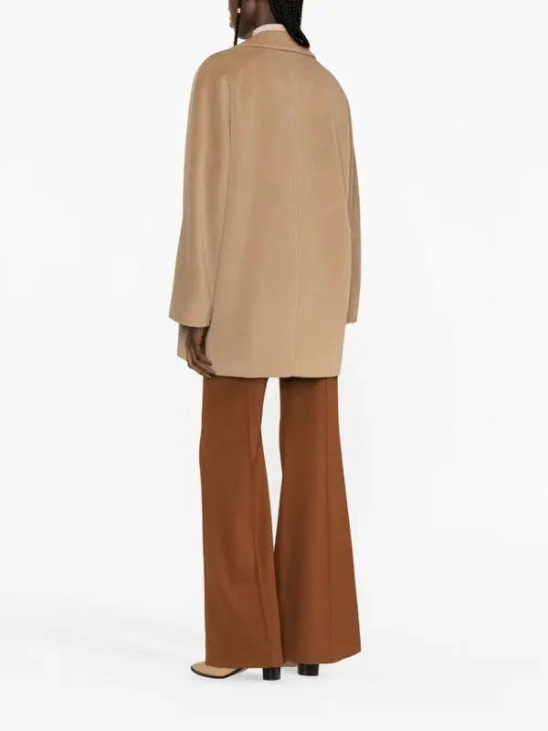 Max Mara Rebus Double-breasted Coat - Brown