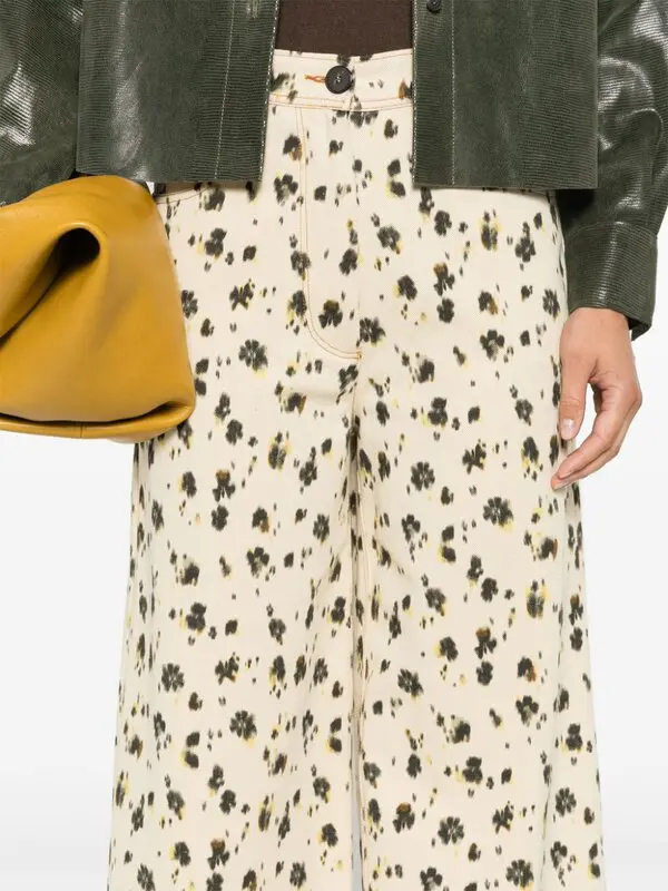 FORTE_FORTE Leopard-print Palazzo Pants