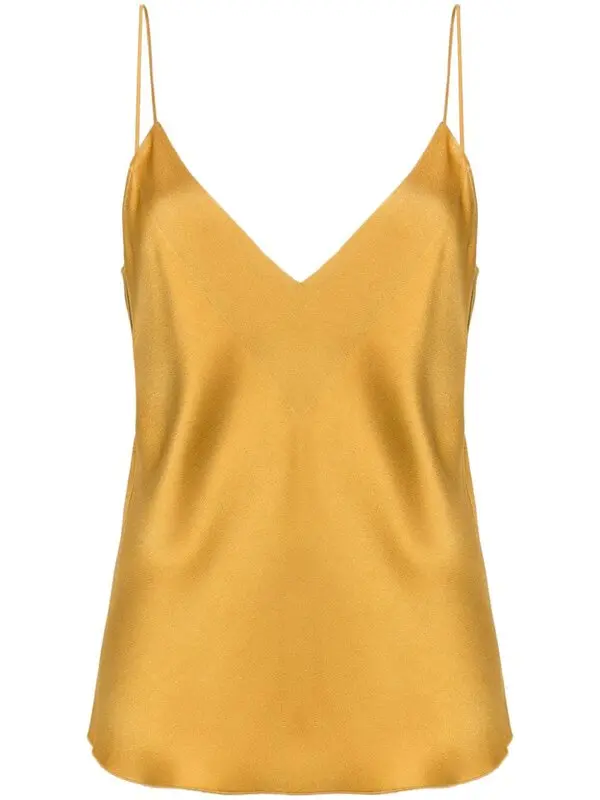FORTE_FORTE Spaghetti-strap Satin Top