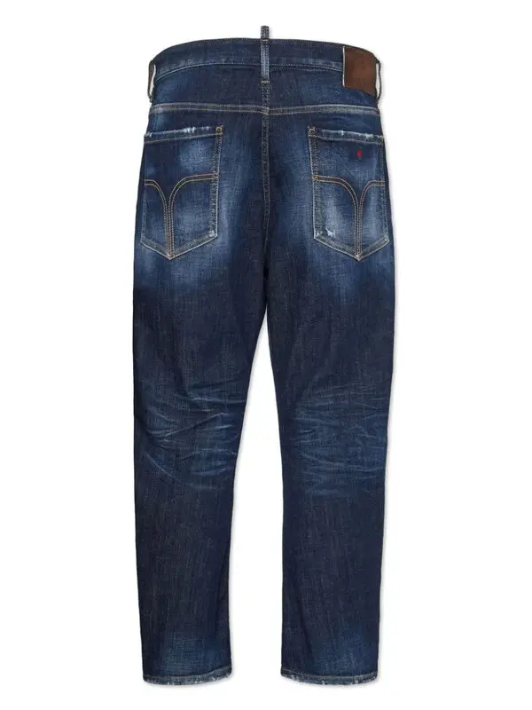 Dsquared2 Mid-rise Straight-leg Jeans