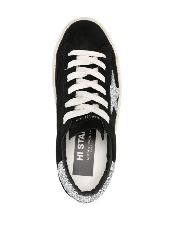 GOLDEN GOOSE Hi Star Suede Sneakers