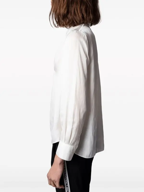 Zadig&Voltaire Gathered-detail Blouse - White