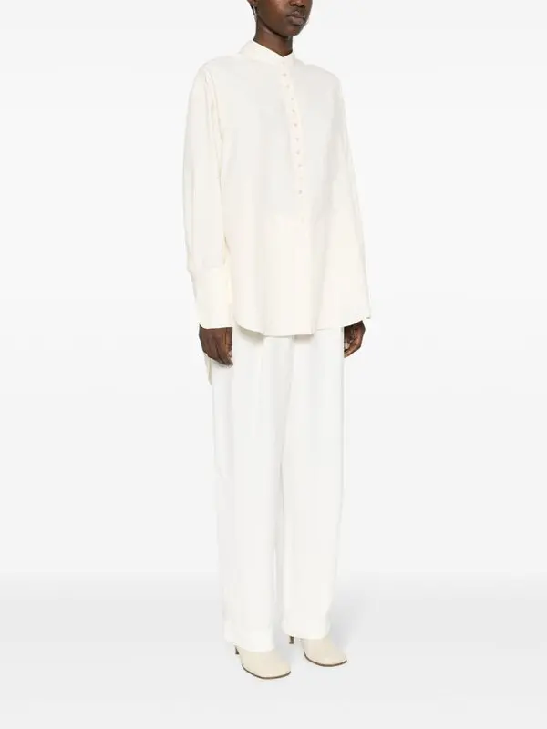 THE ROW Silk Buttoned Shirt
