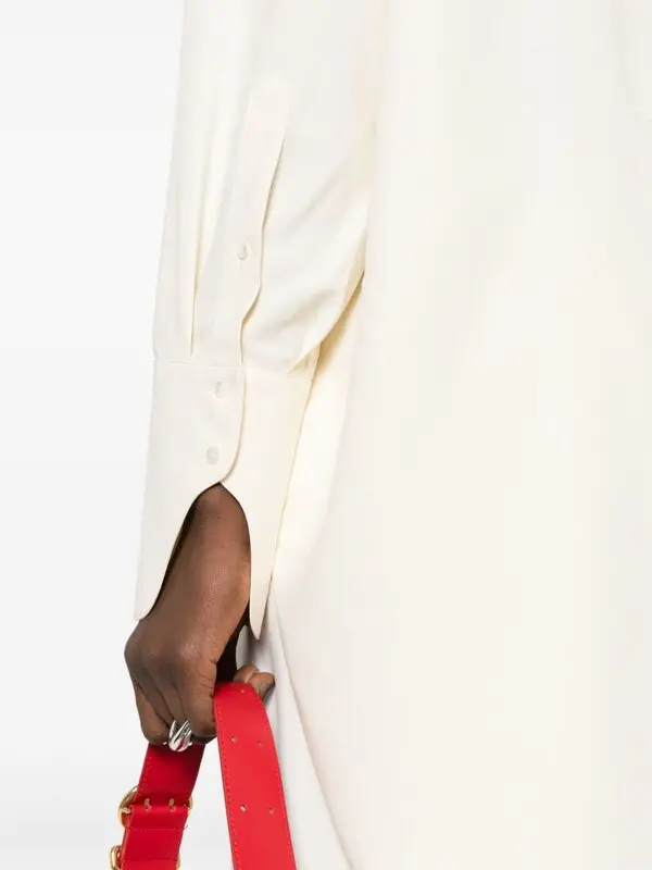 THE ROW Silk Buttoned Shirt