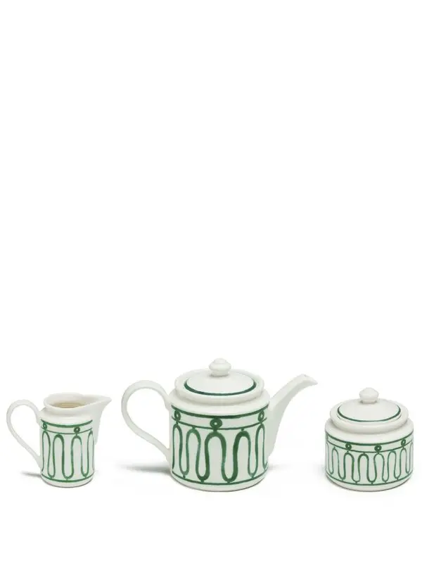 Themis Z Kyma Tea Set - Green