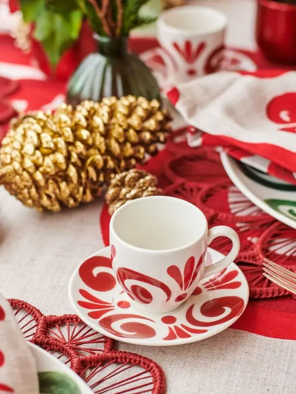 Themis Z Kallos Espresso Cup And Saucer