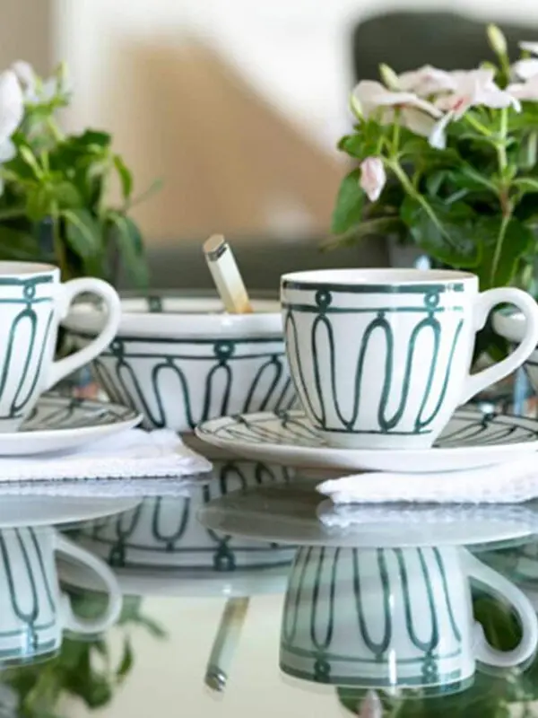 Themis Z Kyma Espresso Cup And Saucer