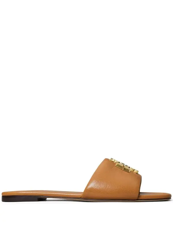 Tory Burch Eleanor Slides - Brown