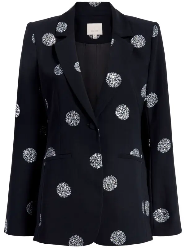 Cinq À Sept Karlie Embellished Blazer - Black
