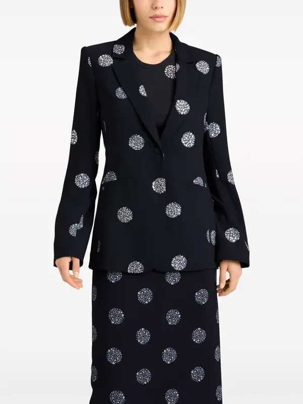 Cinq À Sept Karlie Embellished Blazer - Black