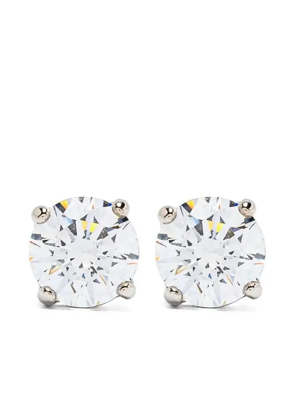 SWAROVSKI Stilla Attract Stud Earrings - Silver