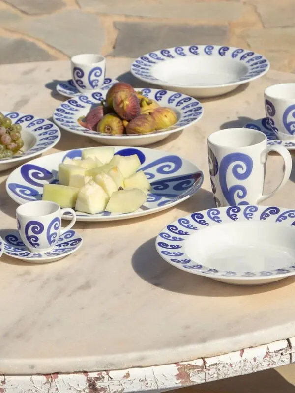 Themis Z Athenee Peacock Tea Cup And Saucer