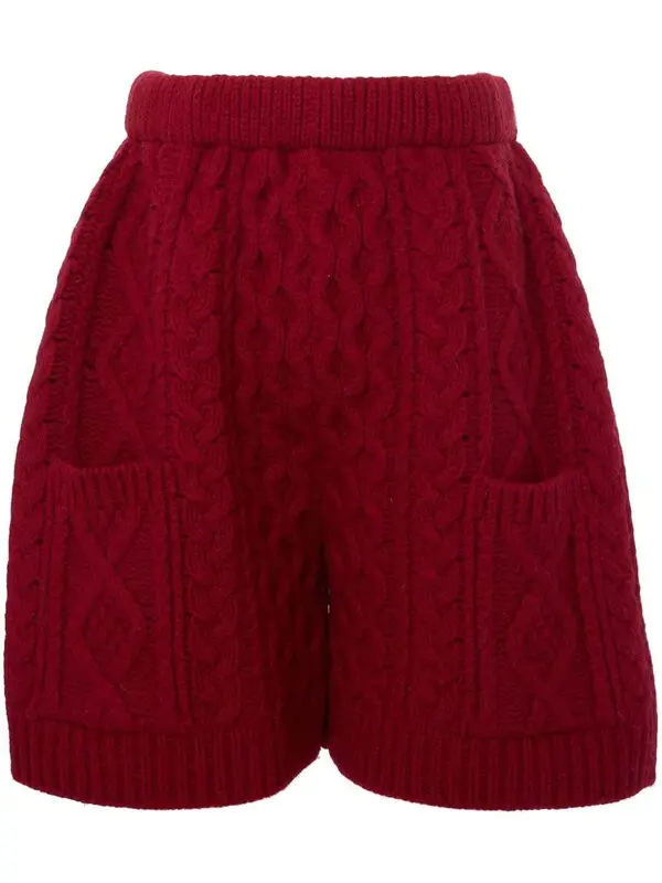 JW Anderson Cable-knit Shorts