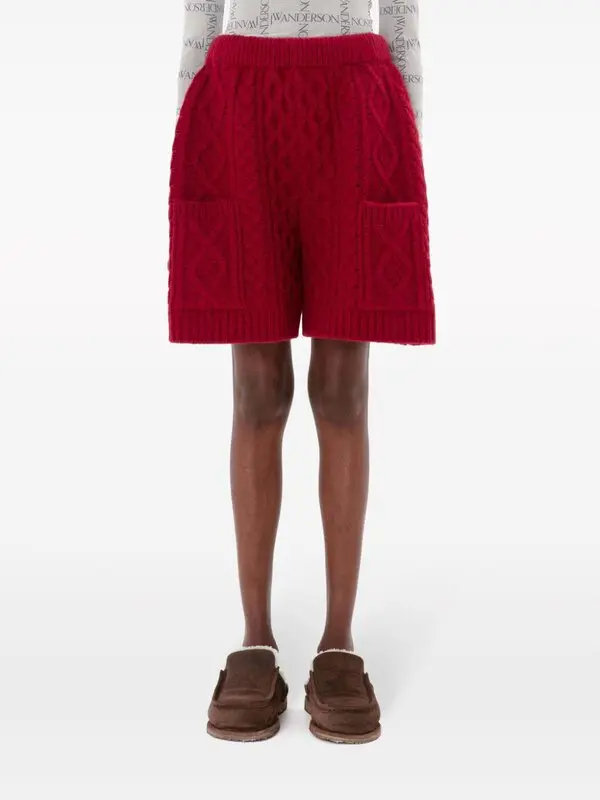 JW Anderson Cable-knit Shorts