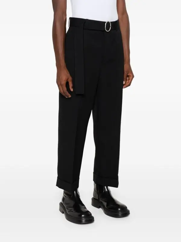 JIL SANDER Straight-leg Wool Trousers