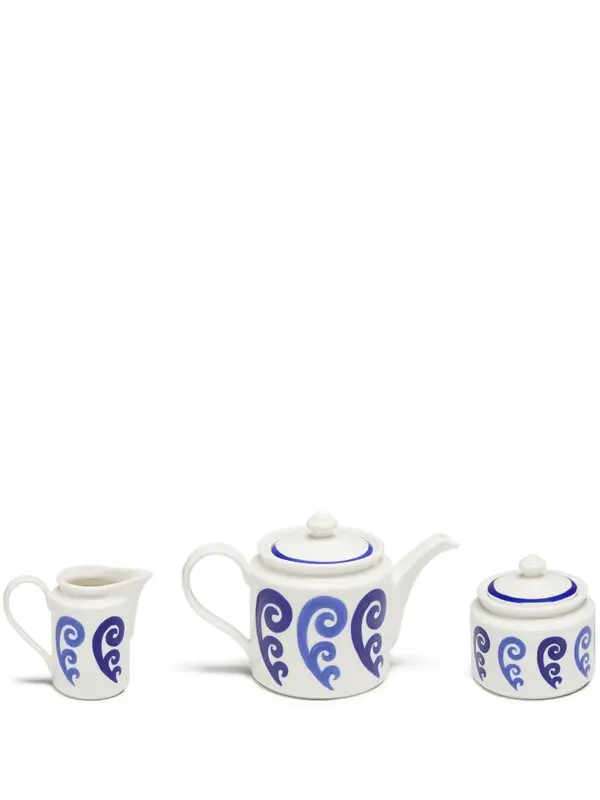 Themis Z Athenee Peacock Tea Set
