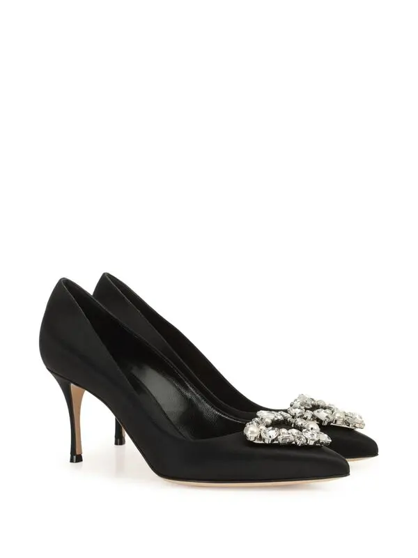 SERGIO ROSSI 90mm Godiva Pumps - Black