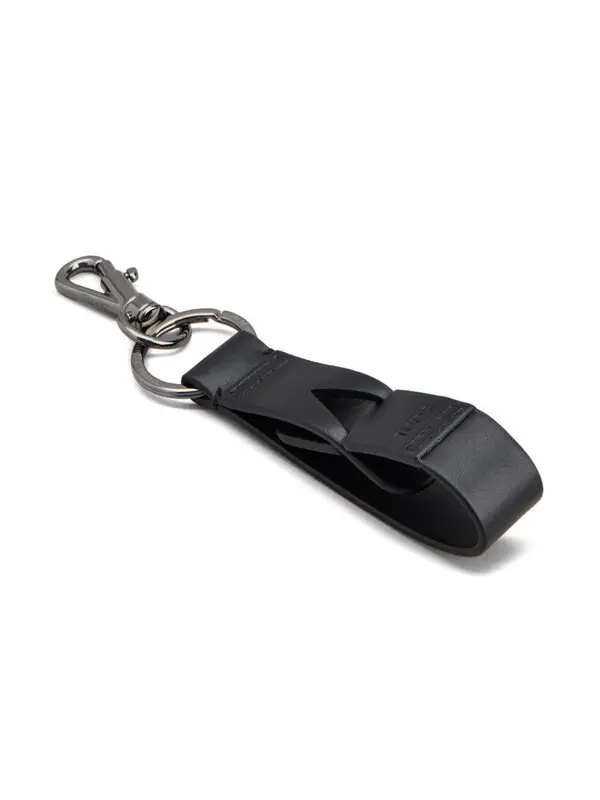 TOD'S Greca Key Holder - Black