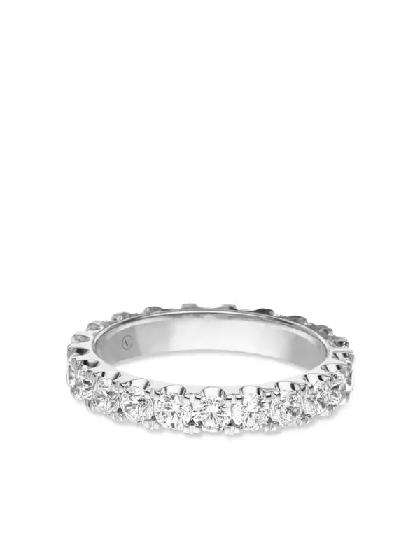 VEYNOU 18kt White Gold Diamond Eternity Ring - Silver