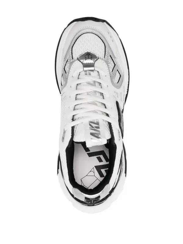 NAKED WOLFE Smash Mesh Sneakers - White